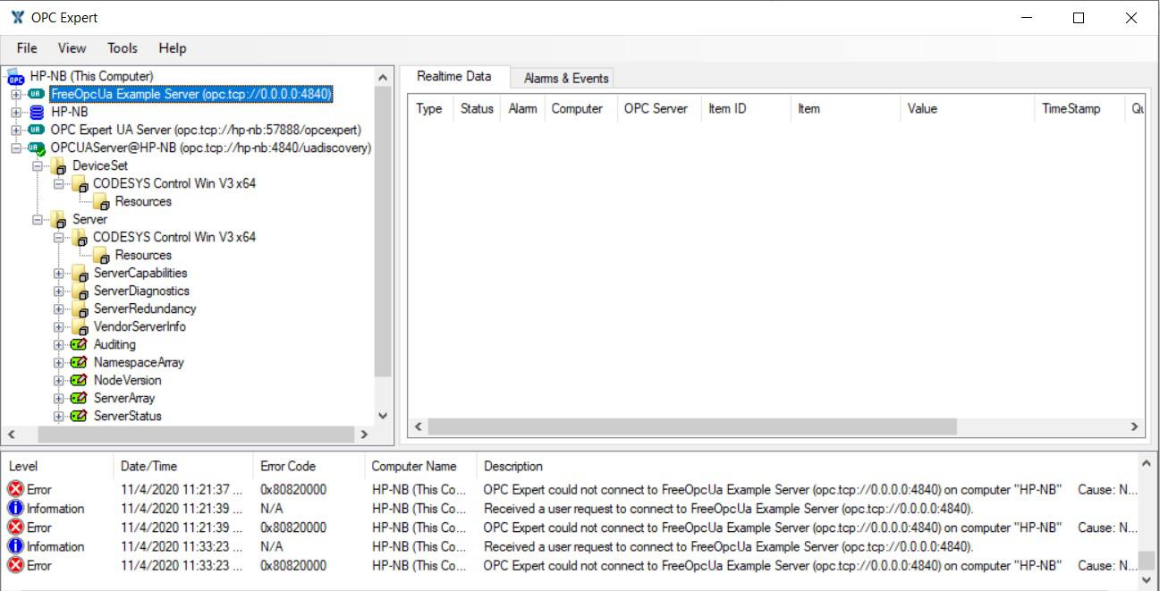 CODESYS Forge - CODESYS Forge / Talk / Runtime 🇬🇧: OPC UA server can't browse CODESYS Application